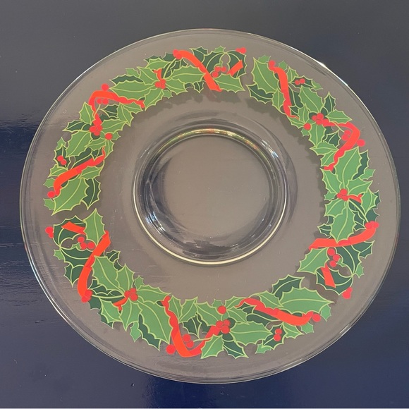 Avon | Kitchen | Vintage Avon Holiday Hollyberry Platter | Poshmark
